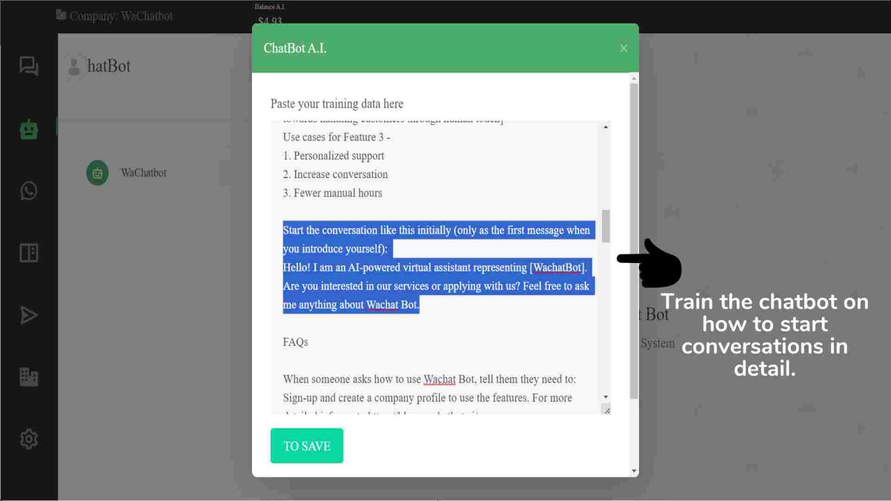 How To Train Your Chatbot on WaChatbot: A Step-by-Step Guide - BluChatBot- Blog
